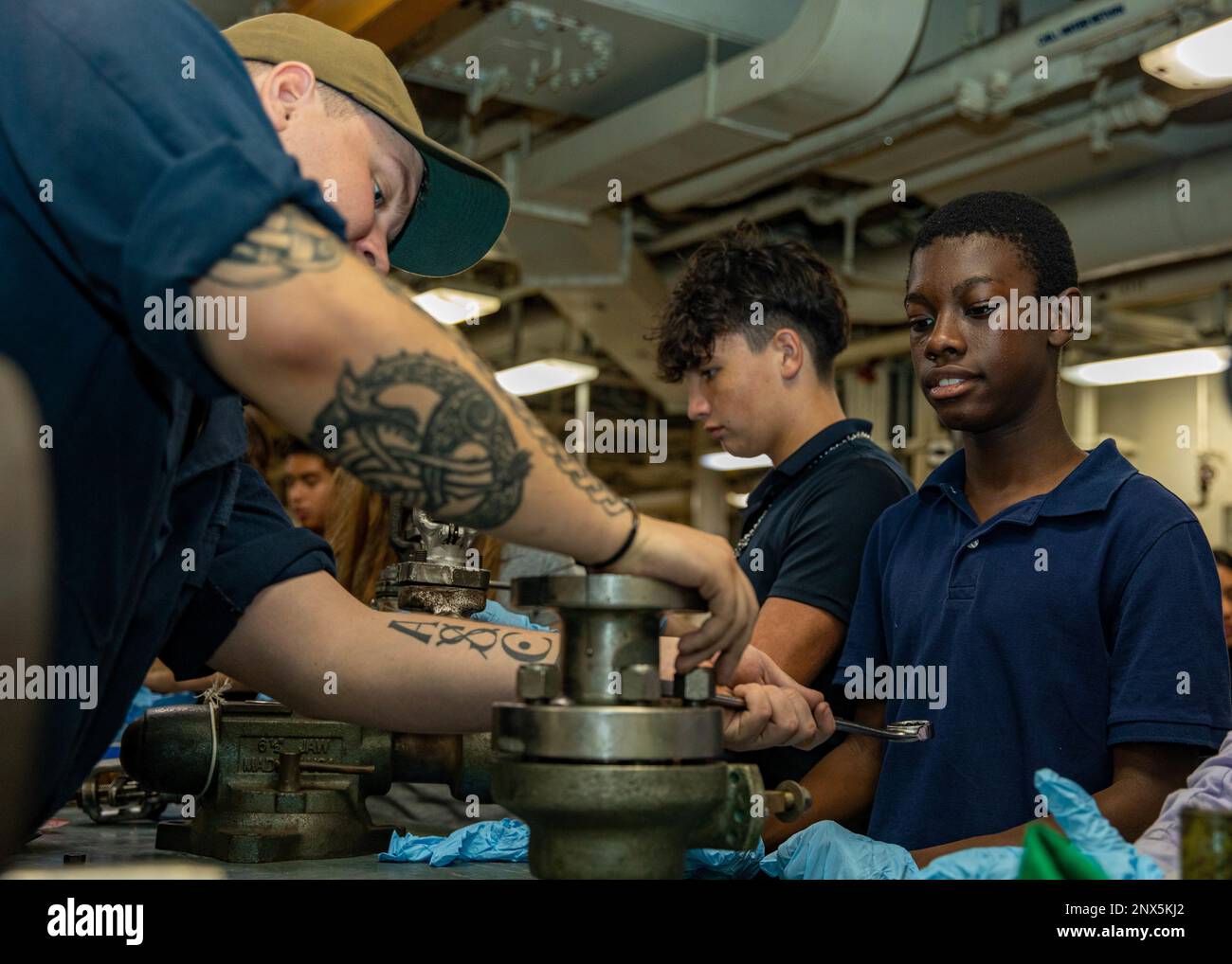 APRA HARBOR, Guam (Jan. 12, 2023)—Machinist Mate 3rd class Cody ...