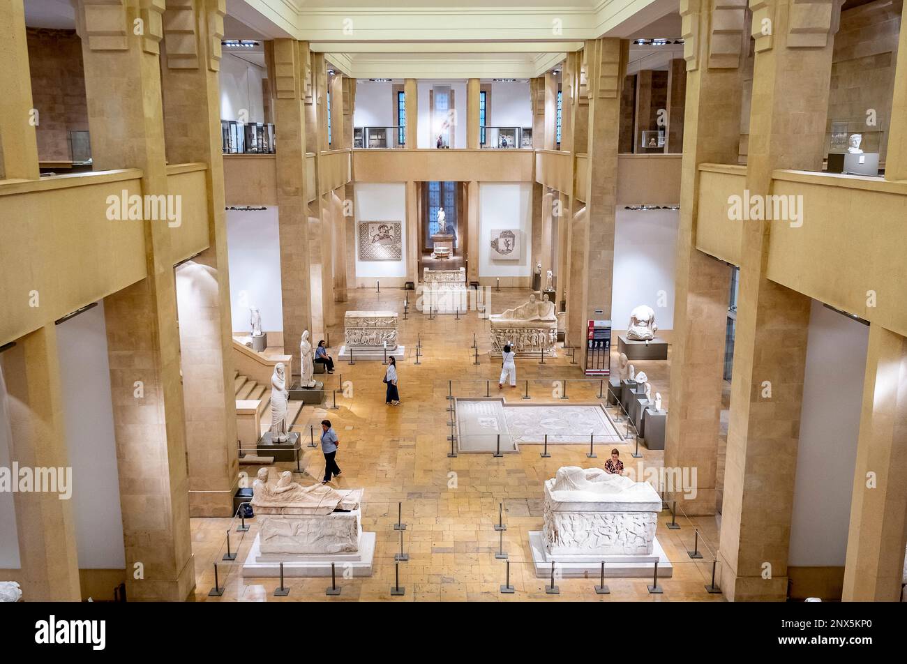 National Museum. Beirut, Lebanon Stock Photo - Alamy