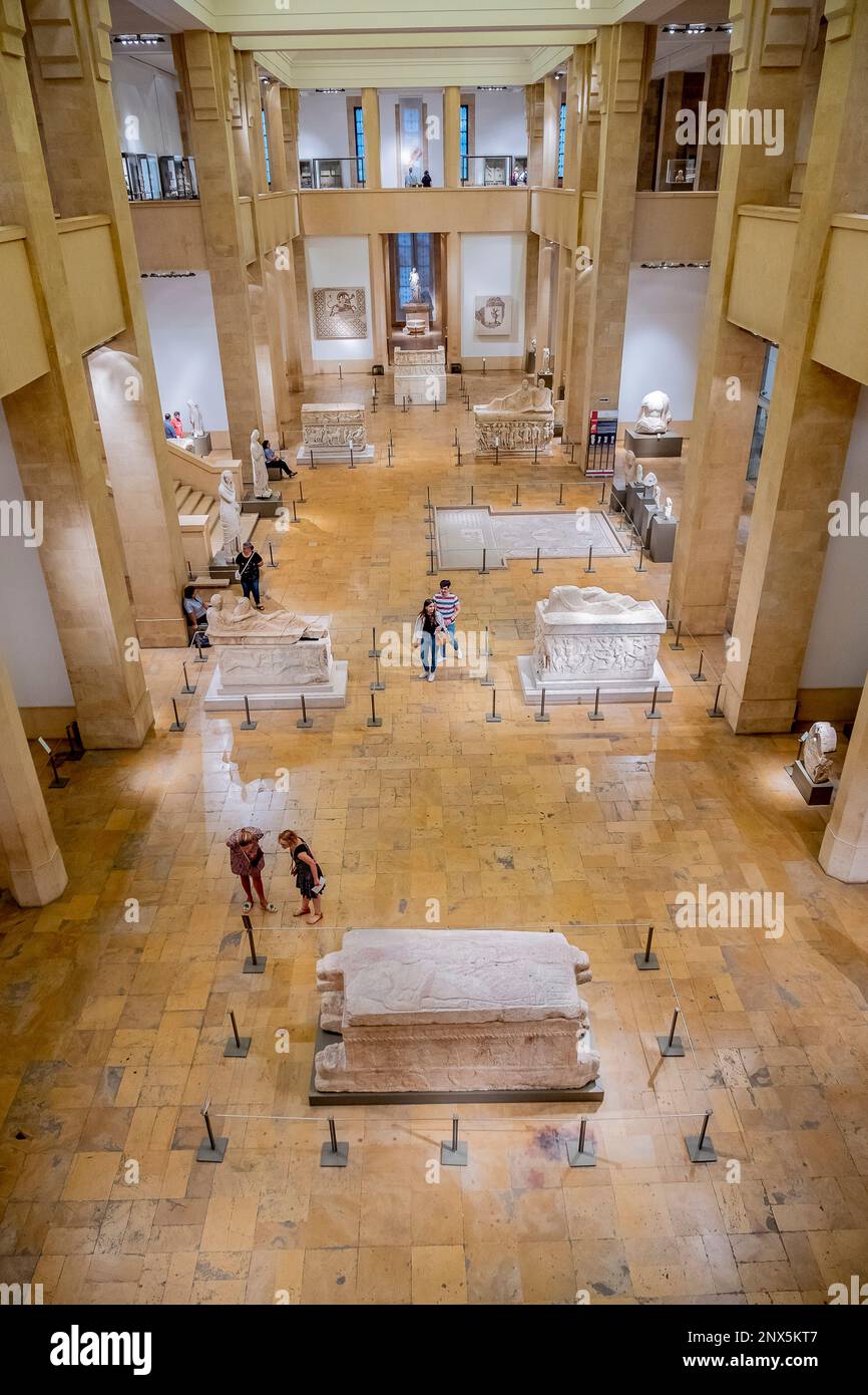 National Museum. Beirut, Lebanon Stock Photo - Alamy