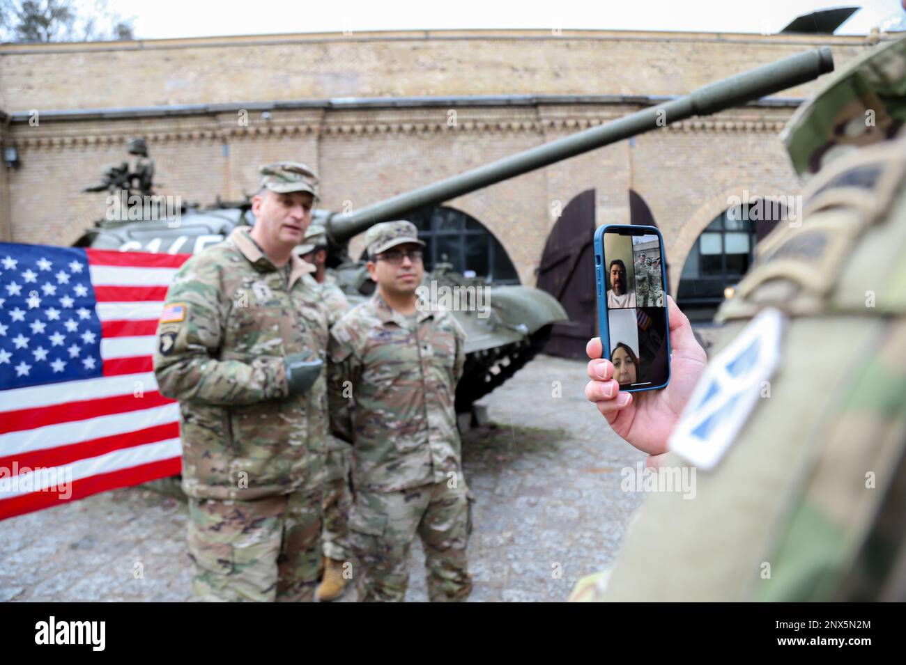U.S. Army Maj. Gen. David B. Womack, deputy commanding general of ...