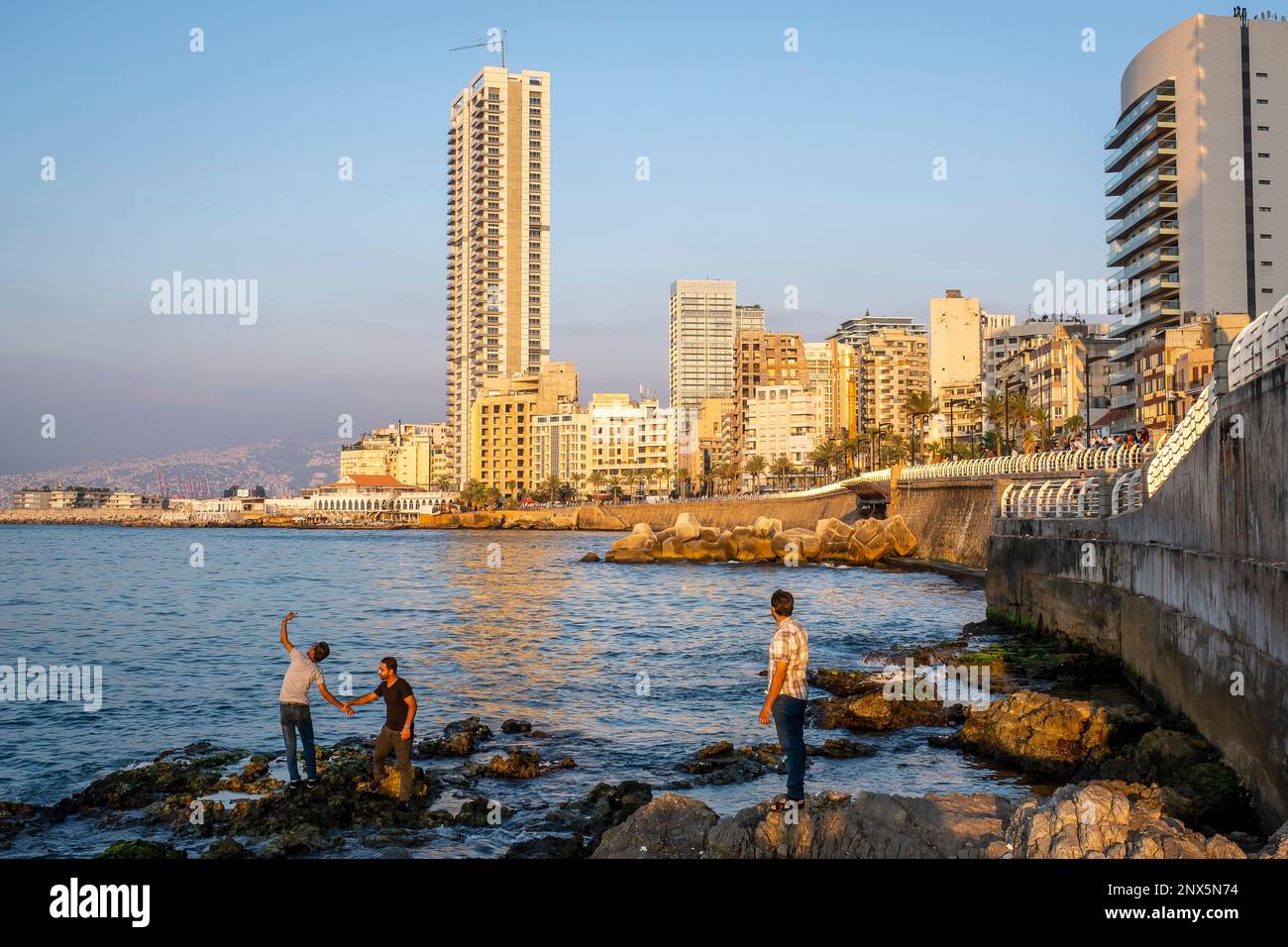 Beirut lebanon seaside scenic hi-res stock photography and images - Alamy