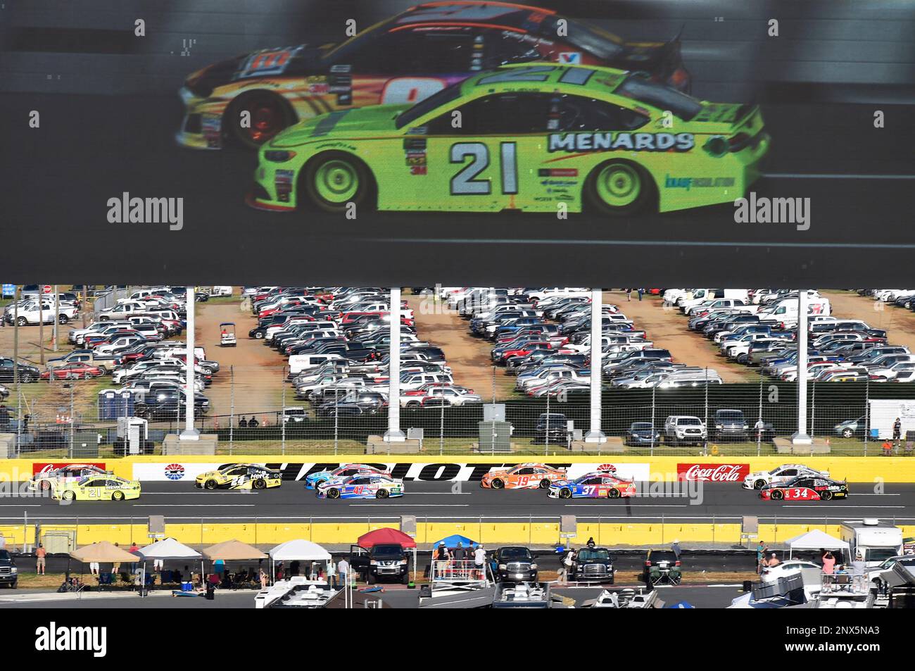 #21: Paul Menard, Wood Brothers Racing, Ford Fusion Menards / Knauf ...