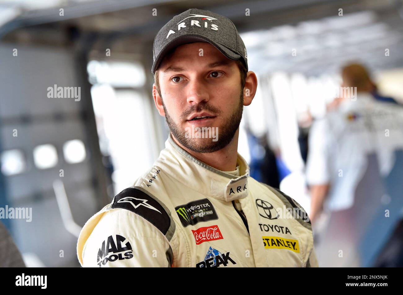 #19: Daniel Suarez, Joe Gibbs Racing, Toyota Camry ARRIS during ...