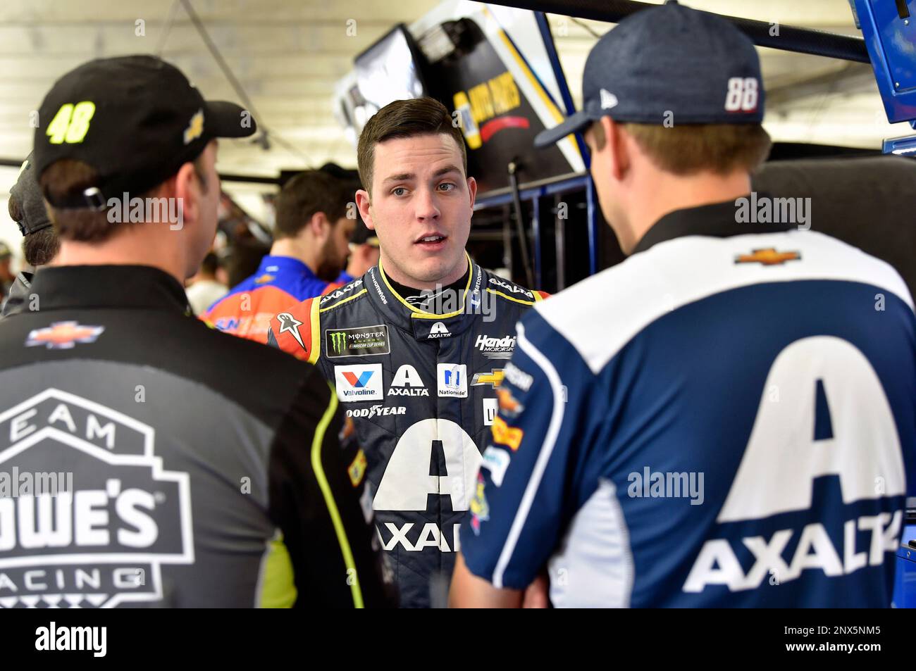 #88: Alex Bowman, Hendrick Motorsports, Chevrolet Camaro Axalta during ...