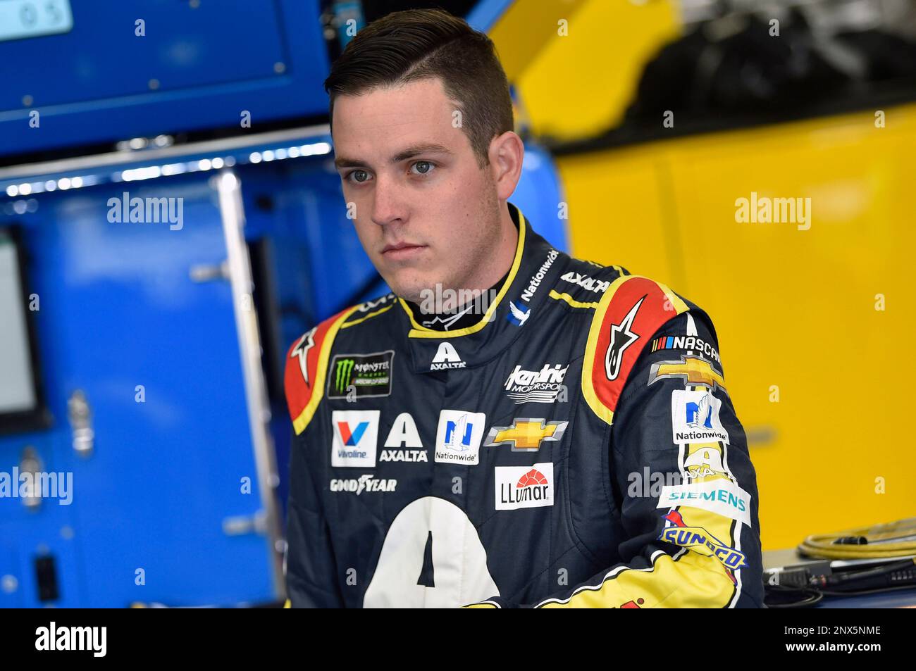 #88: Alex Bowman, Hendrick Motorsports, Chevrolet Camaro Axalta during ...