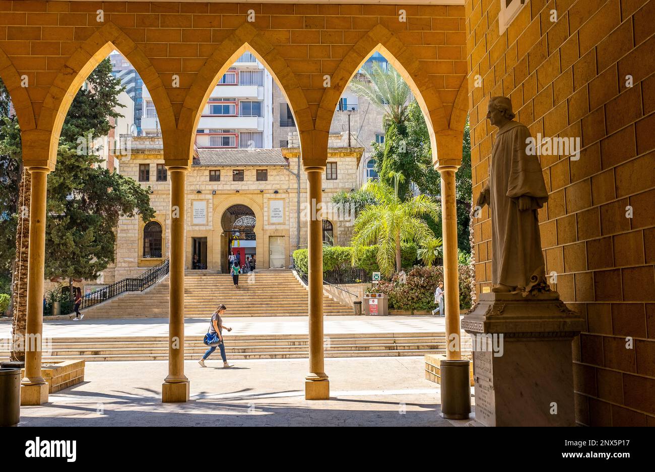 AUB, American University Beirut, Beirut, Lebanon Stock Photo - Alamy