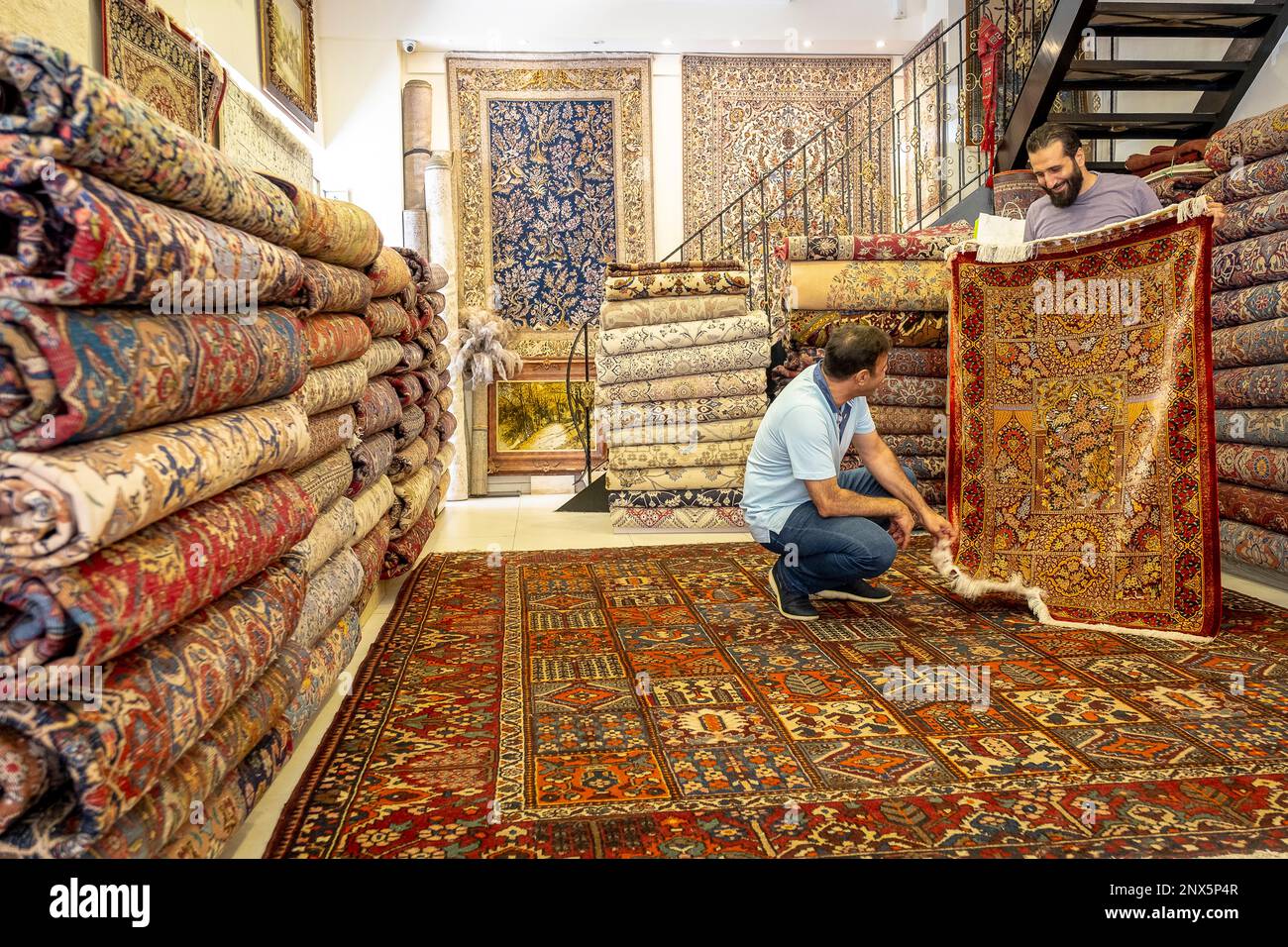 Jaafarian Carpets, handmade Persian carpets, in Madame Curie street ...