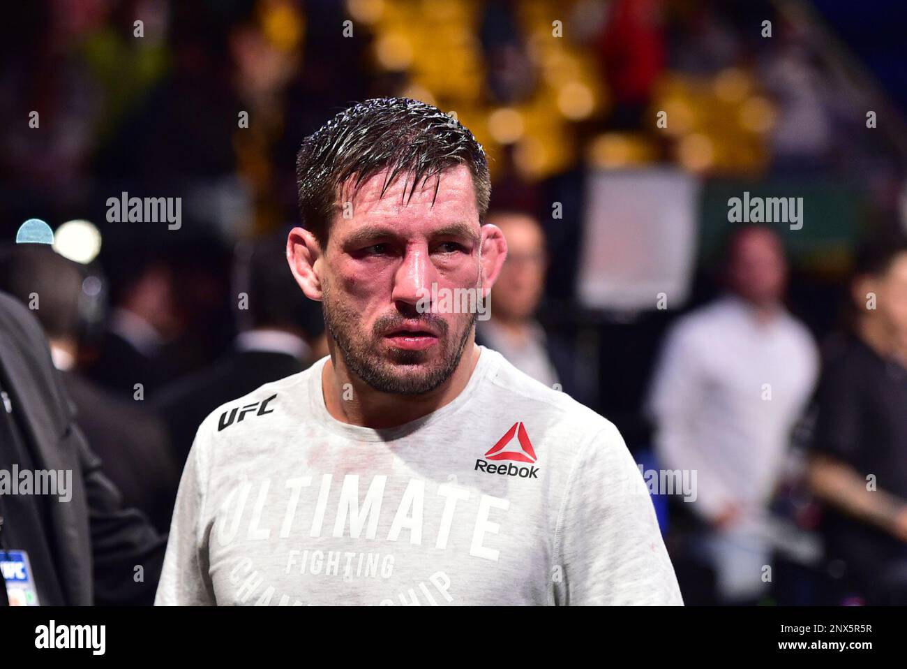 19/05/2018 - UFC Chile Maia vs. Usman - Demian Maia (red detail on the ...