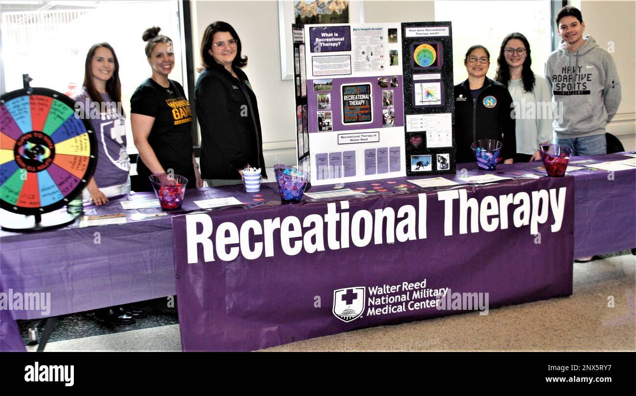 In observance of National Recreational Therapy Month celebrated during ...