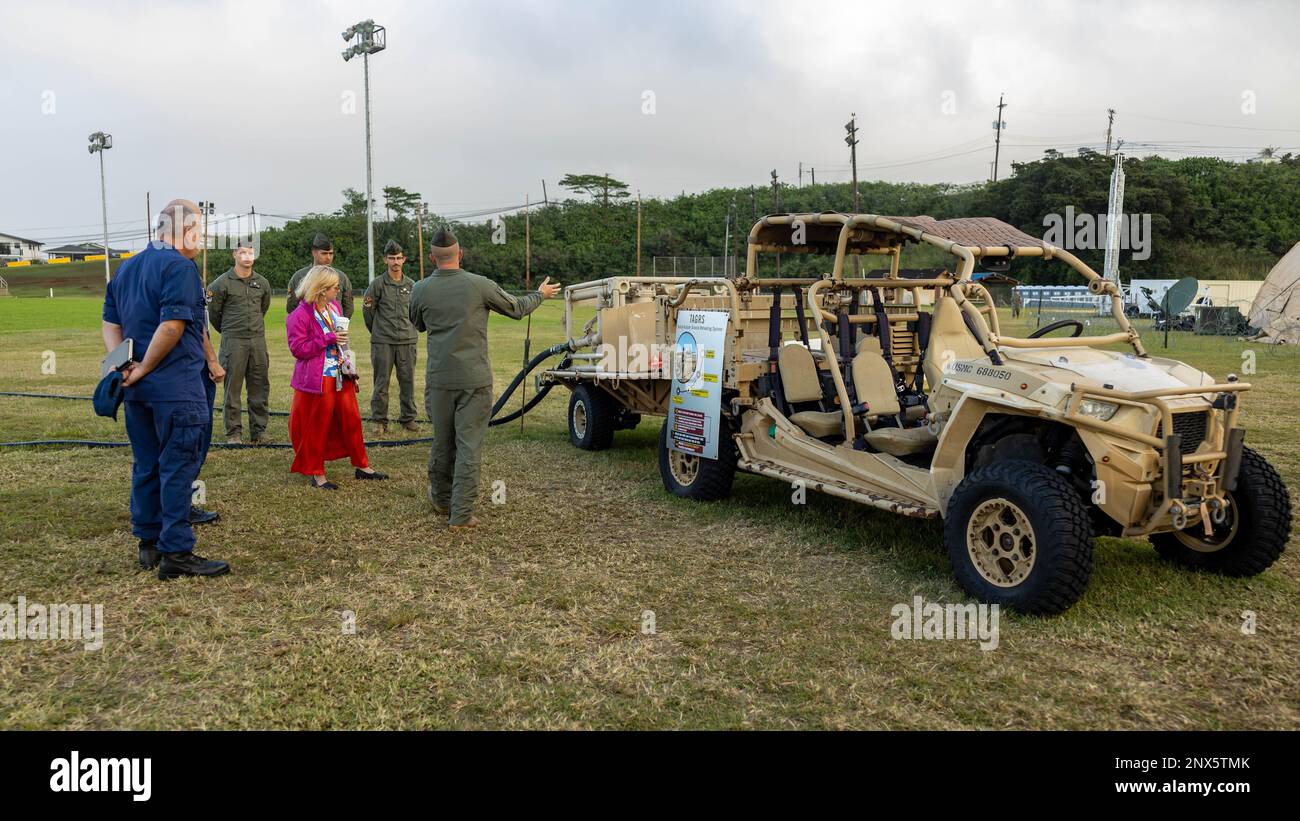 U.S. Marines with Marine Wing Support Squadron 371, Marine Aircraft ...