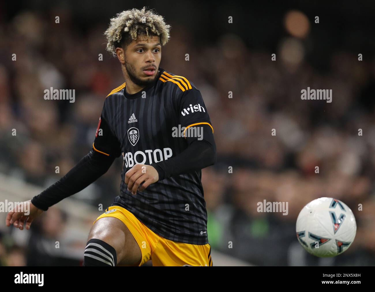 London, England, 28th February 2023. Georginio Rutter of Leeds United ...