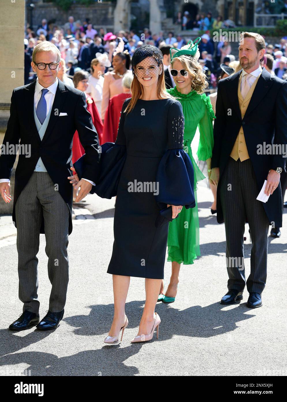 Sarah Rafferty arrives for the wedding ceremony of Prince Harry and ...