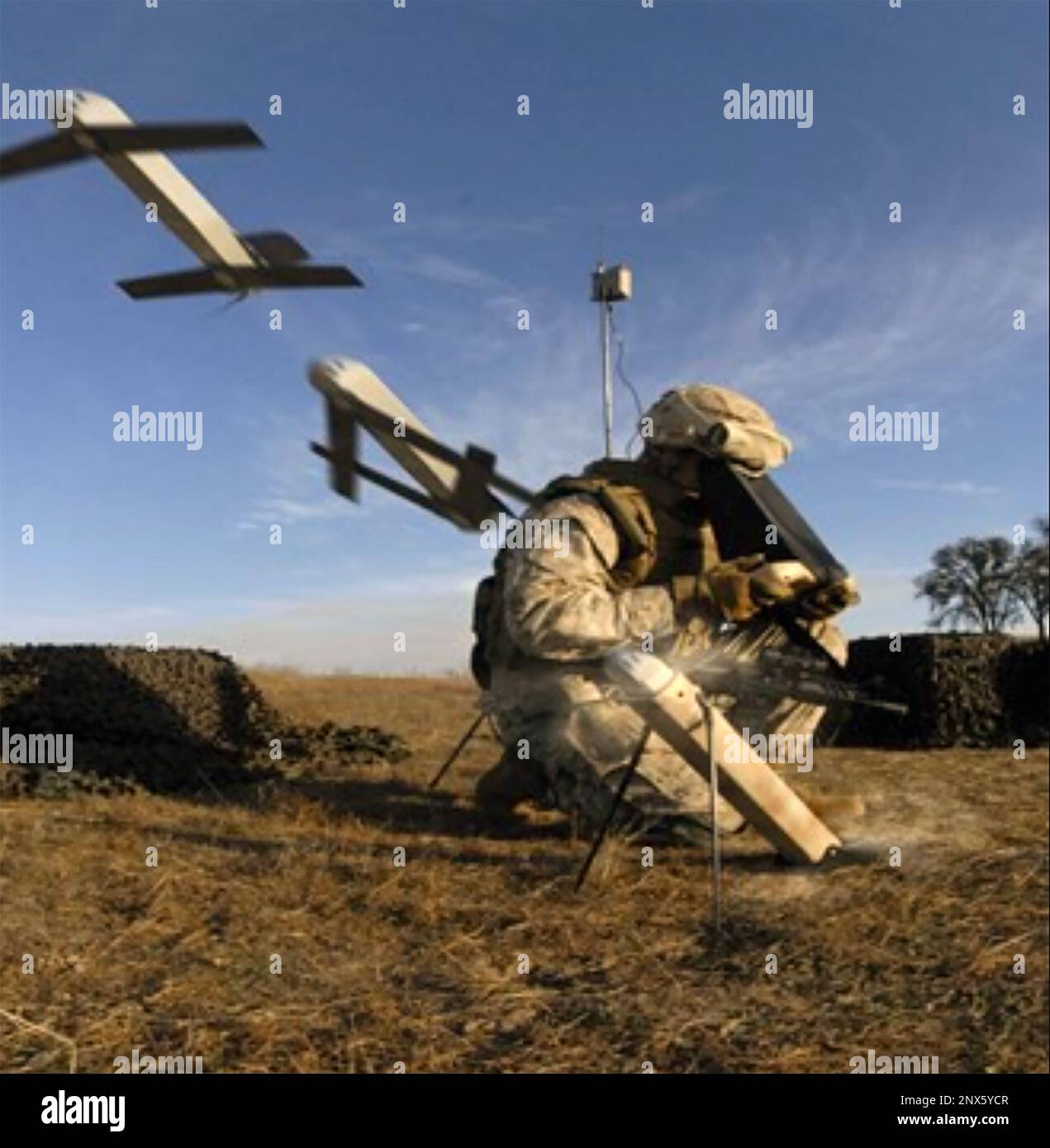 AEROVIRONMENT SWITCHBLADE loitering munition in service with the US ...
