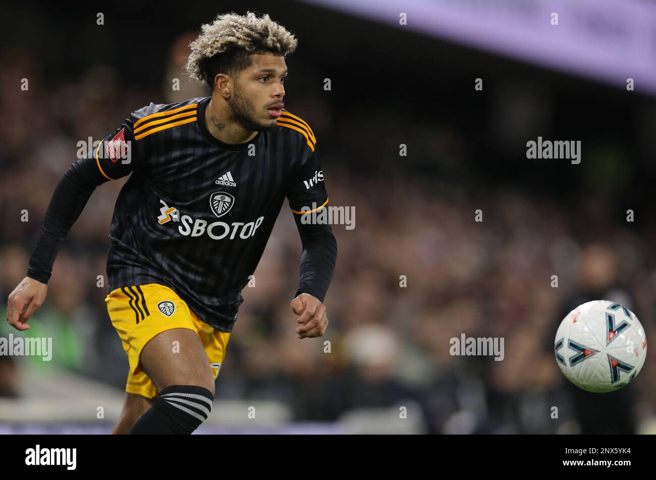 London, England, 28th February 2023. Georginio Rutter of Leeds United ...