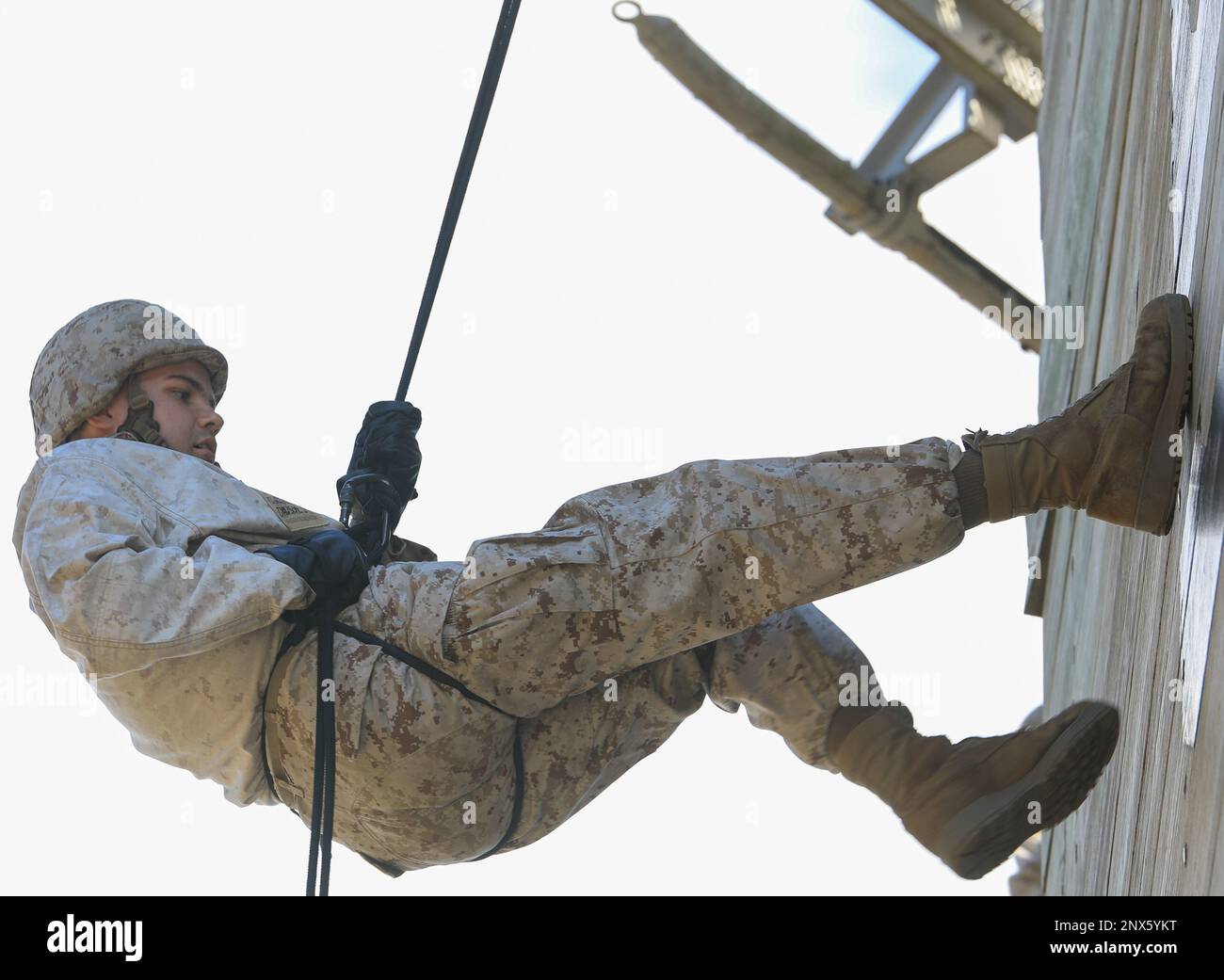 Recruits with Lima Company, 3rd Recruit Training Battalion, tackle the ...