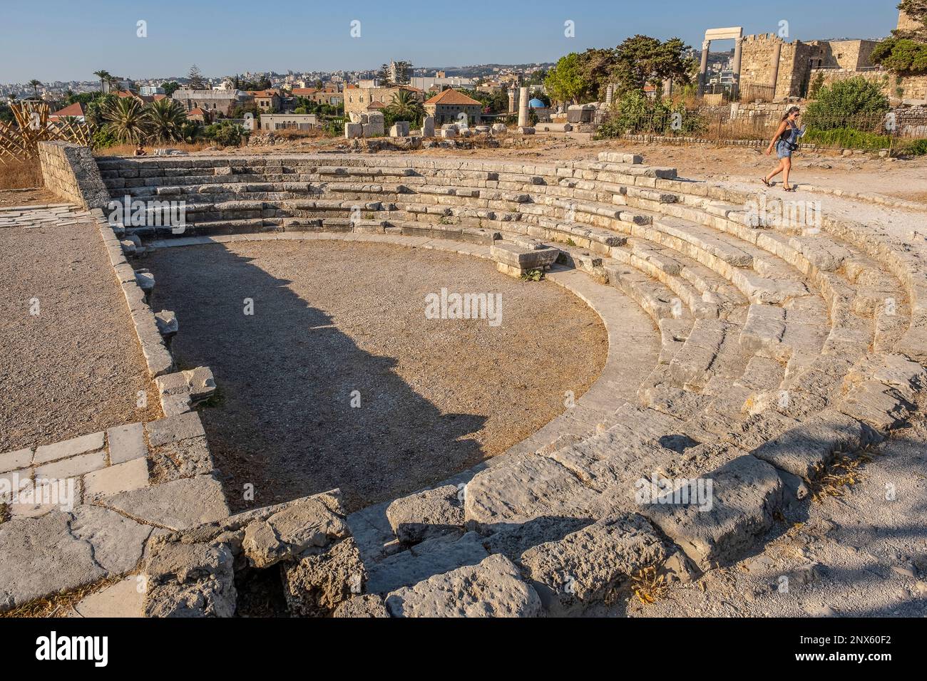 Roman theatre, Archaeological site, Byblos, Lebanon Stock Photo - Alamy Roman theatre, Archaeological site, Byblos, Lebanon Stock Photo - Alamy
