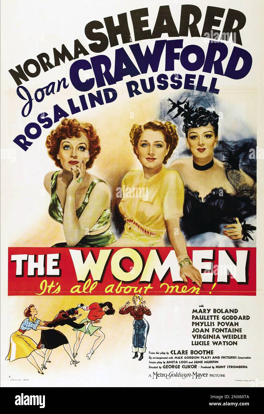 The Women 1939 Mgm Film With Joan Crawford Norma Shearer Rosalind