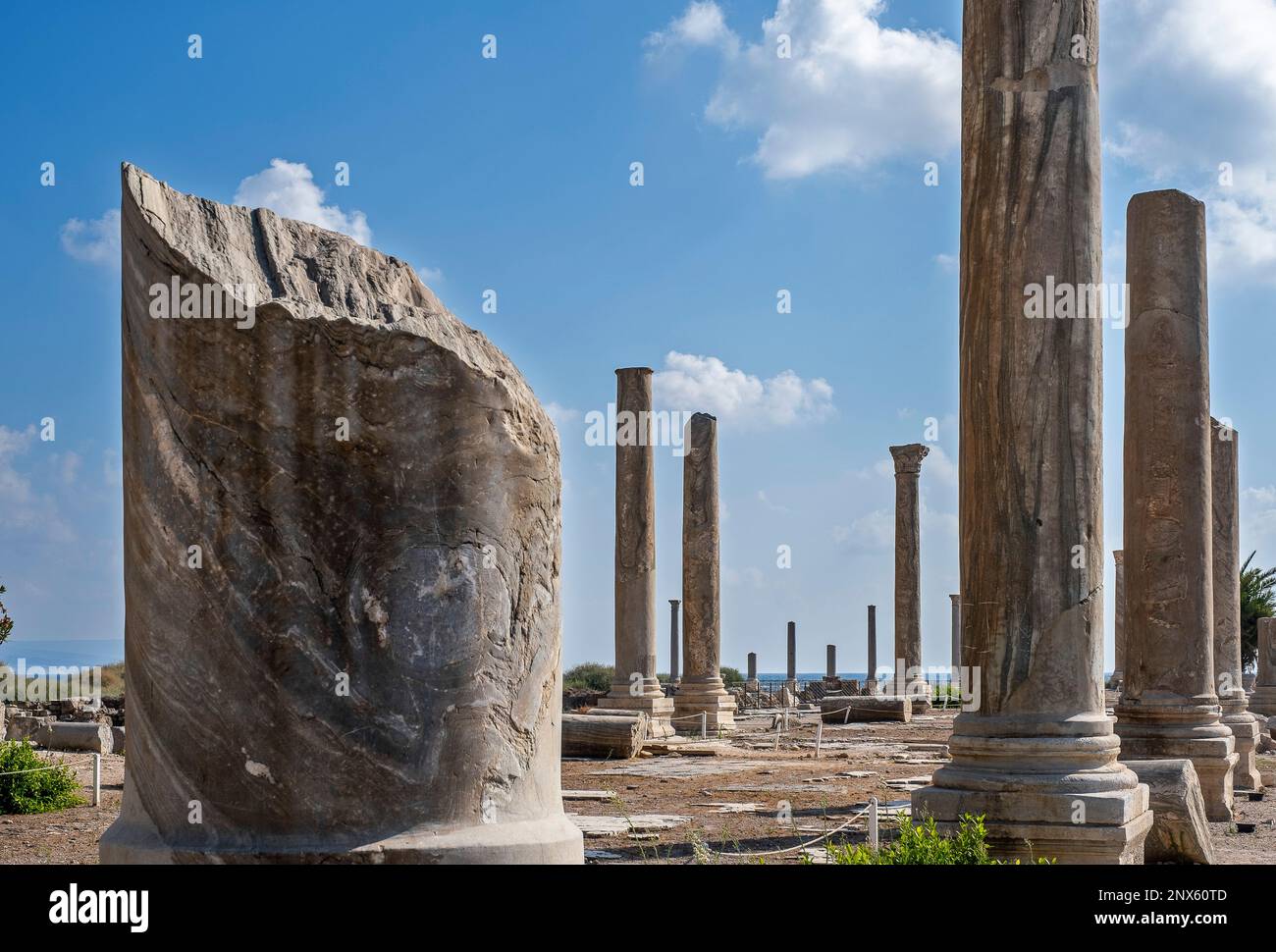 Al-Mina archaeological site, Tyre (Sour), Lebanon Stock Photo - Alamy