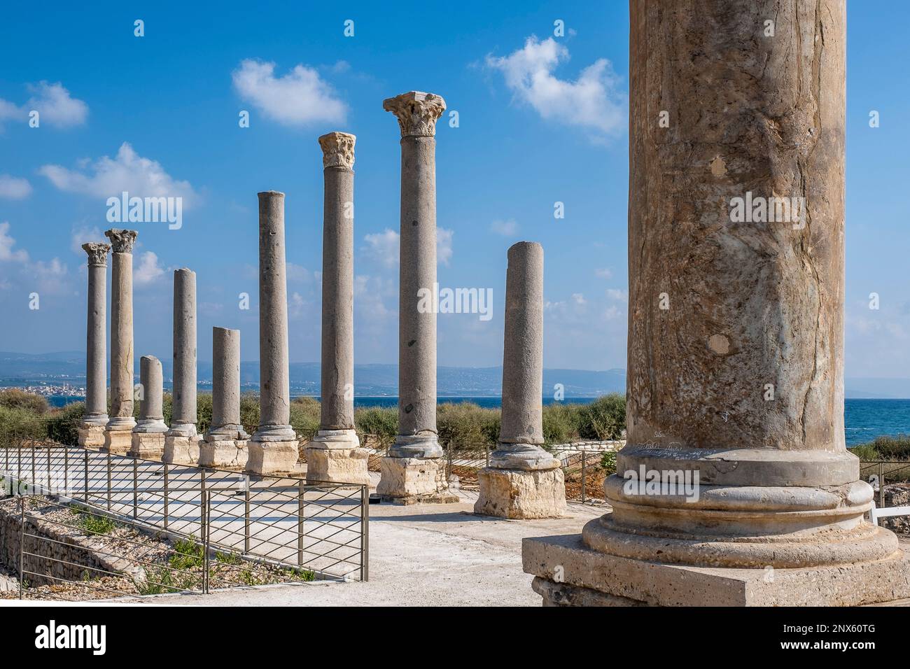 Al-Mina archaeological site, Tyre (Sour), Lebanon Stock Photo - Alamy