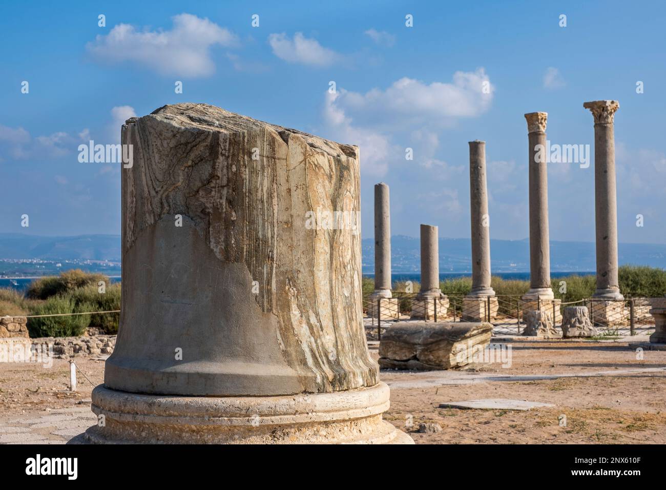 Al-Mina archaeological site, Tyre (Sour), Lebanon Stock Photo - Alamy