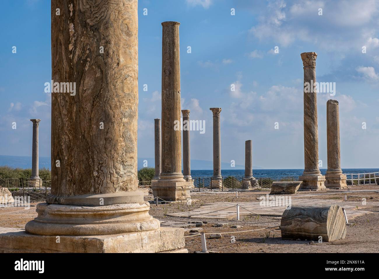 Al-Mina archaeological site, Tyre (Sour), Lebanon Stock Photo - Alamy