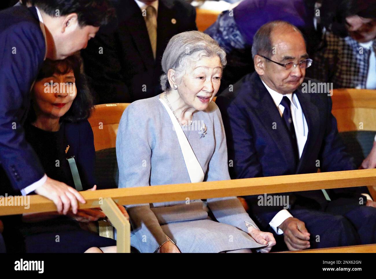 Japan's Empress Michiko attends the 20th anniversary "Music Festival ...