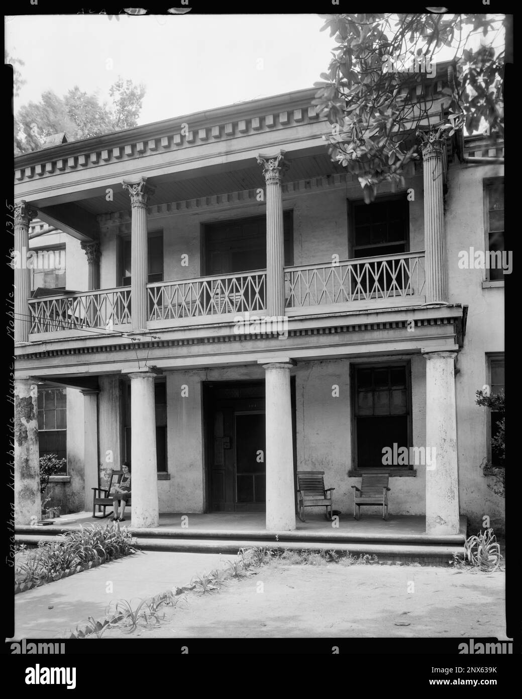 Jonathan Kirkbride House, 104 Theatre St., Mobile, Mobile County ...