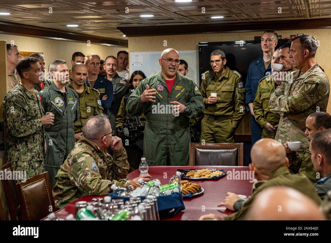 230126-N-MW880-1047 MEDITERRANEAN SEA (Jan. 26, 2023) Rear Adm. Dennis ...