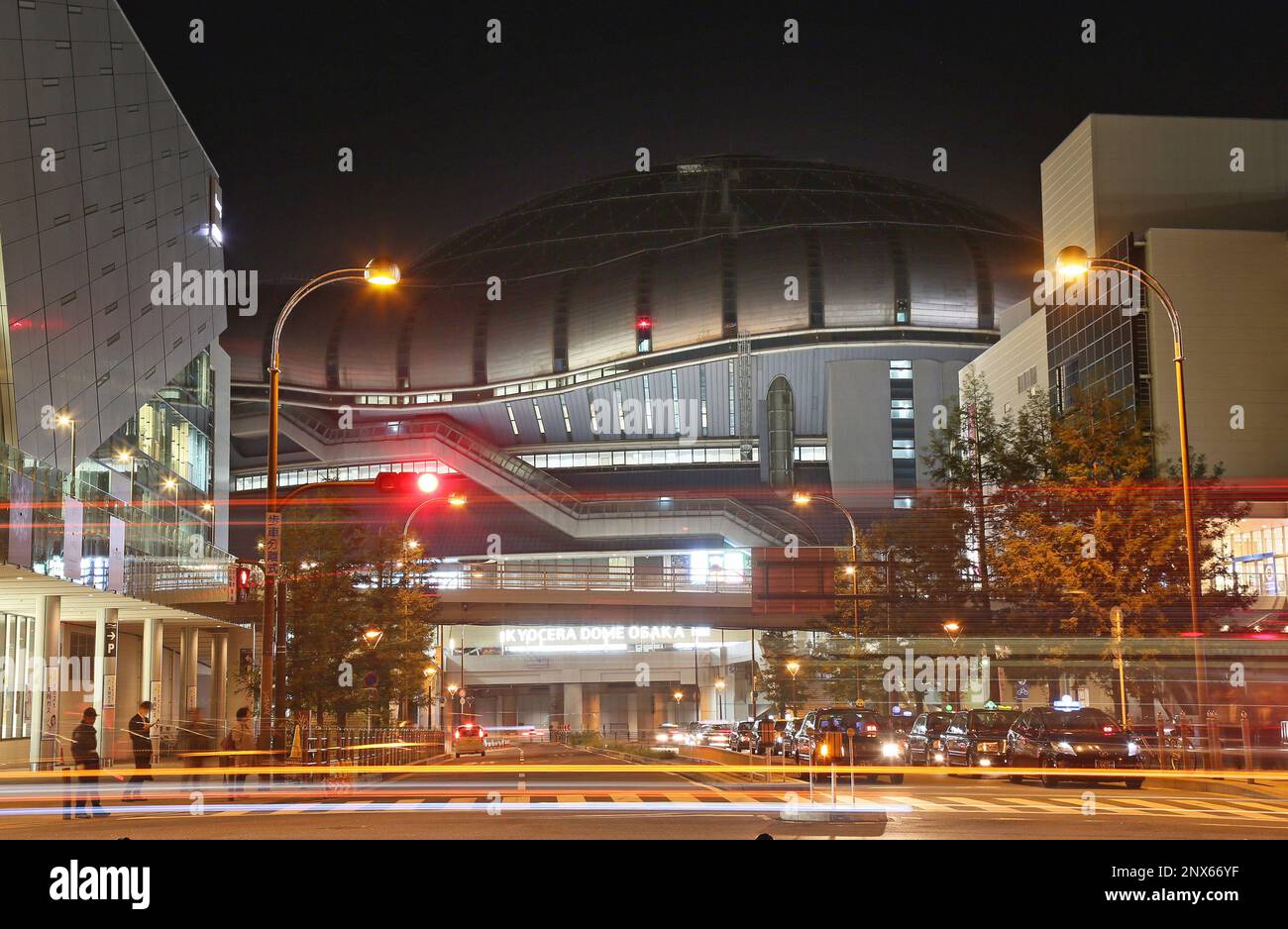 A picture taken on May 9, 2018 shows Kyosera Dome Osaka in Osaka City ...