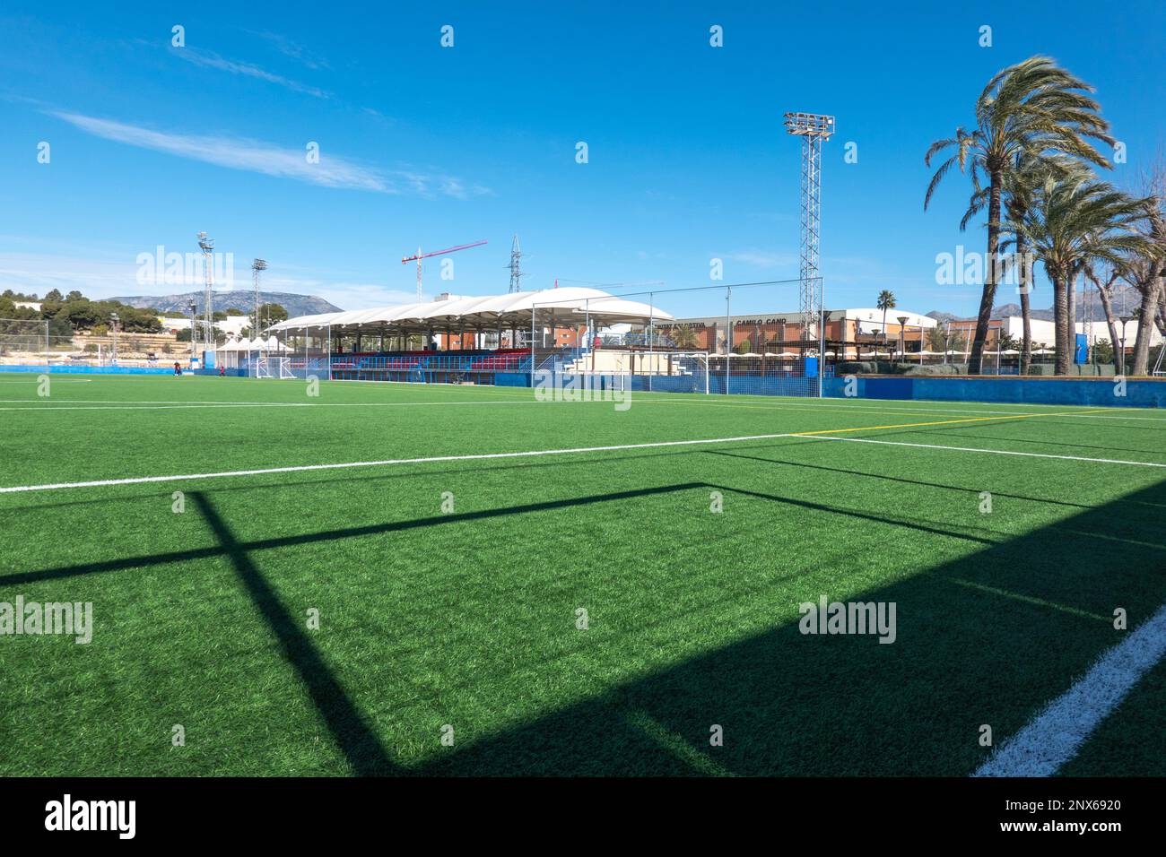 La Nucia, Spain, February 26, 2023: Camilo Cano Olympic Stadium ...