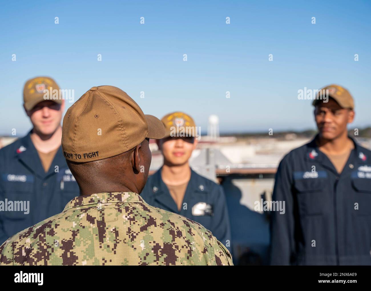 VIRGINIA BEACH, Va. (Jan. 10, 2023) – Command Master Chief Huben ...
