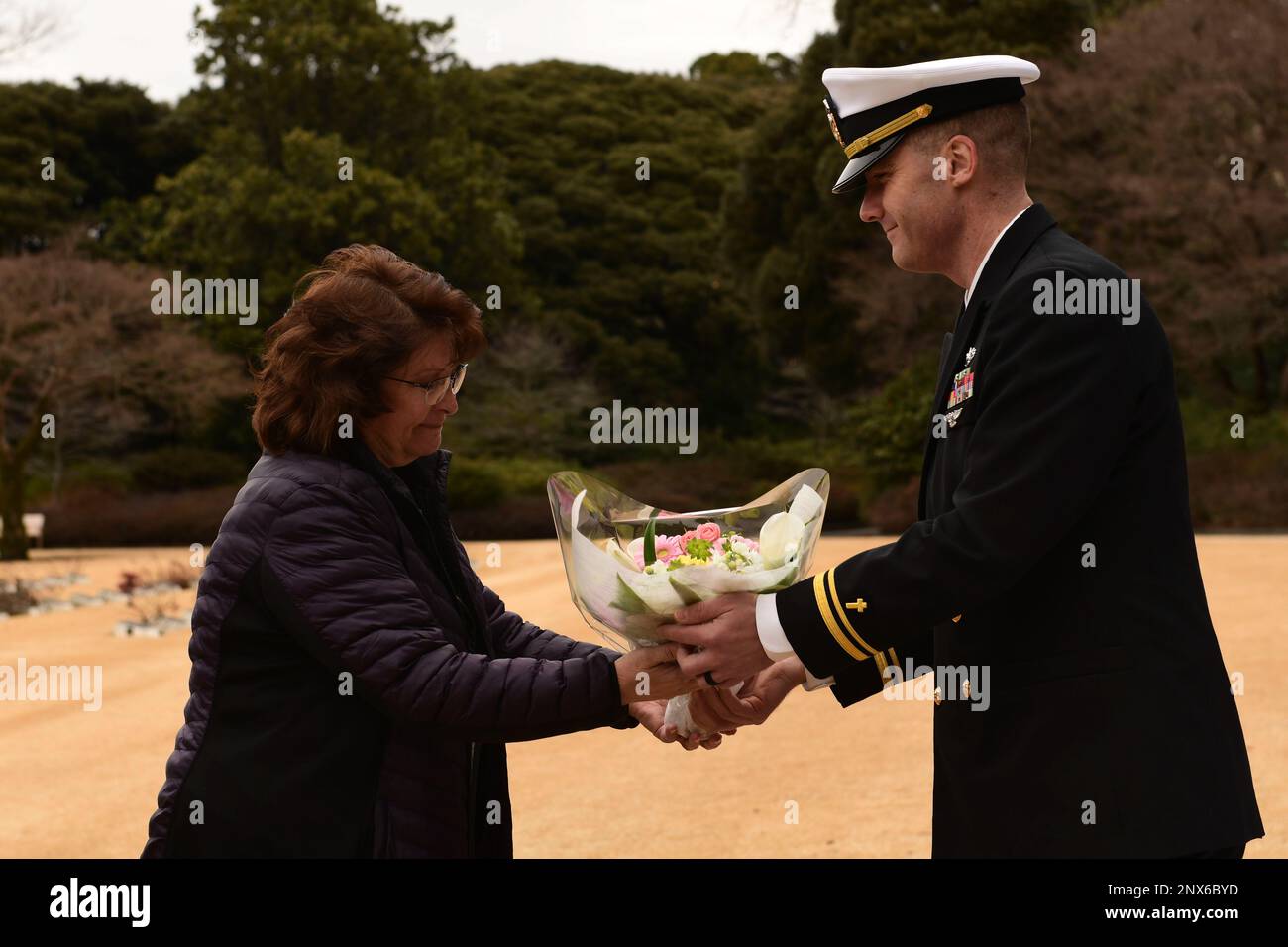 YOKOHAMA, Japan (Feb. 14, 2023) Lt. j.g. Nicolas Tobin, U.S. Navy Staff ...