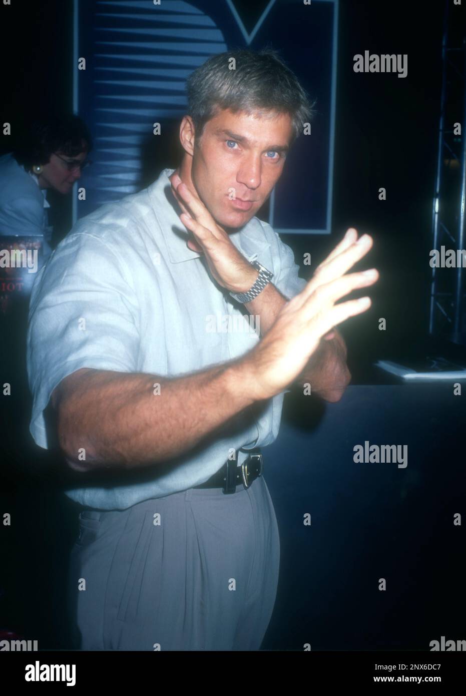 Los Angeles, California, USA 11th July 1996 Actor Gary Daniels attends ...