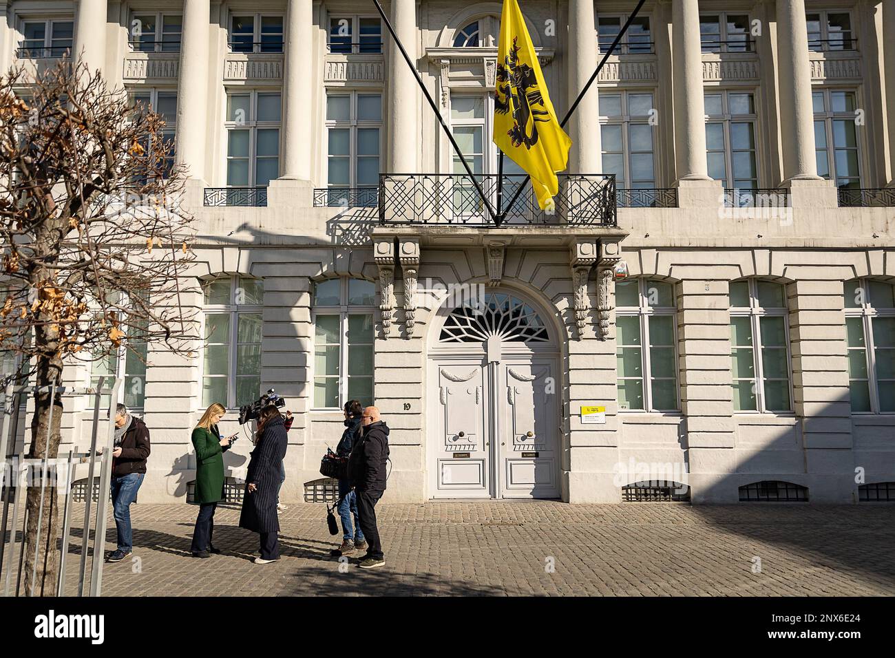 Illustration picture shows the residence of the Flemish Minister ...