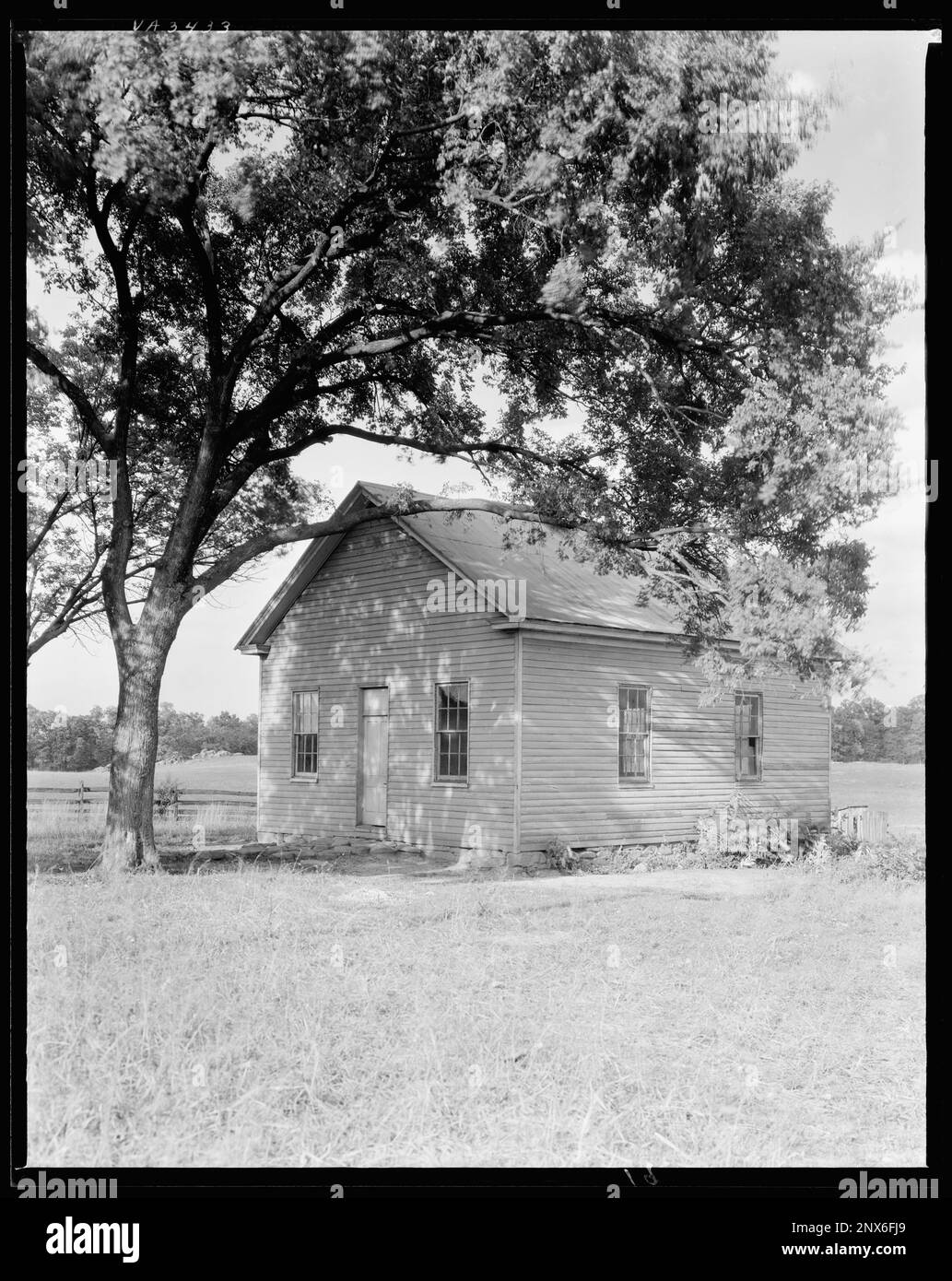 School House, Leesburg, Loudoun County, Virginia. Carnegie Survey of ...