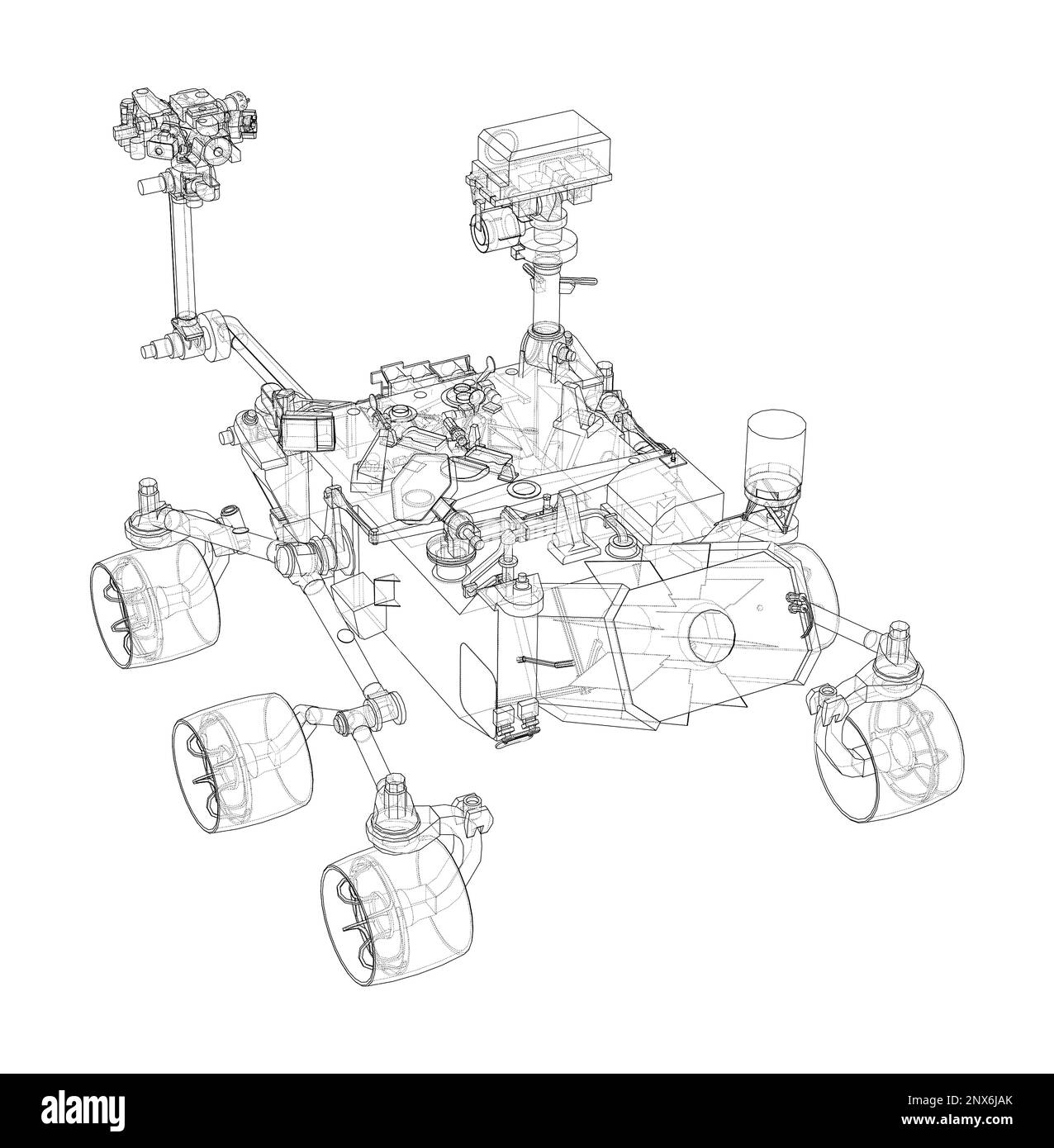 Mars exploration rover opportunity Cut Out Stock Images & Pictures - Alamy