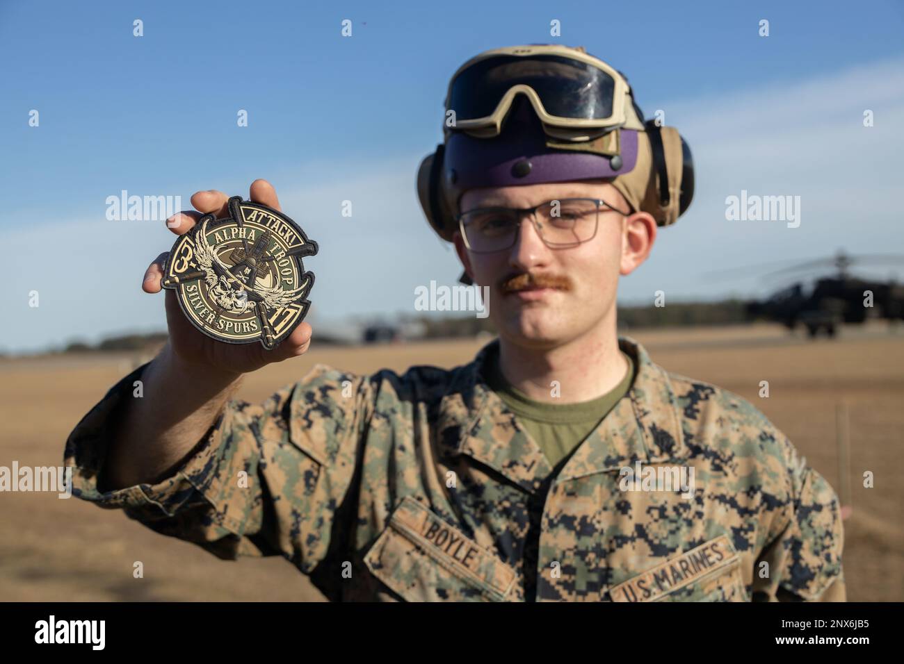 U.S. Marine Corps Sgt. Joseph Boyle, quality assurance chief, station ...