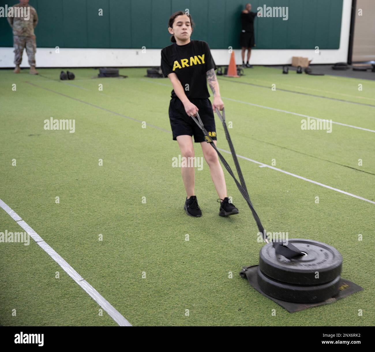 U.S. Army Spc. Aimee Cordero, 222nd Broadcast Operations Detachment ...