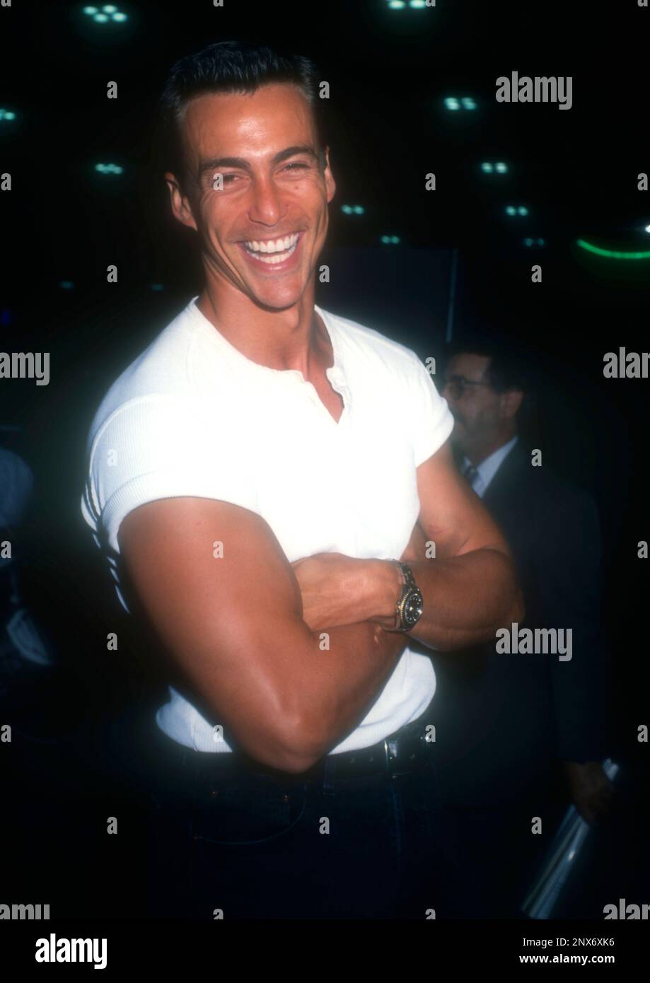 Los Angeles, California, USA 11th July 1996 Actor Daniel Bernhardt ...