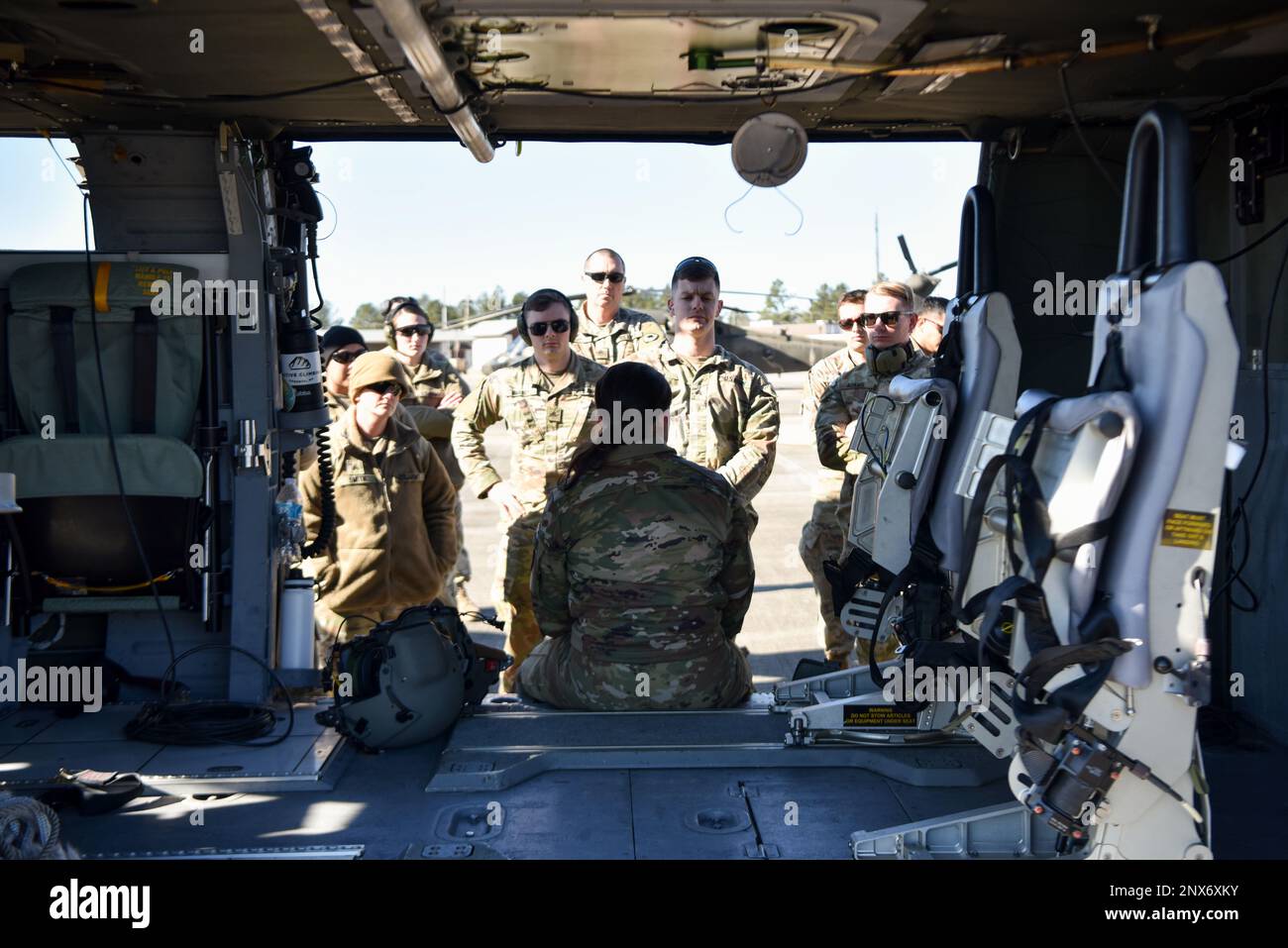 U.S. Army National Guard medics assigned to the South Carolina Army ...