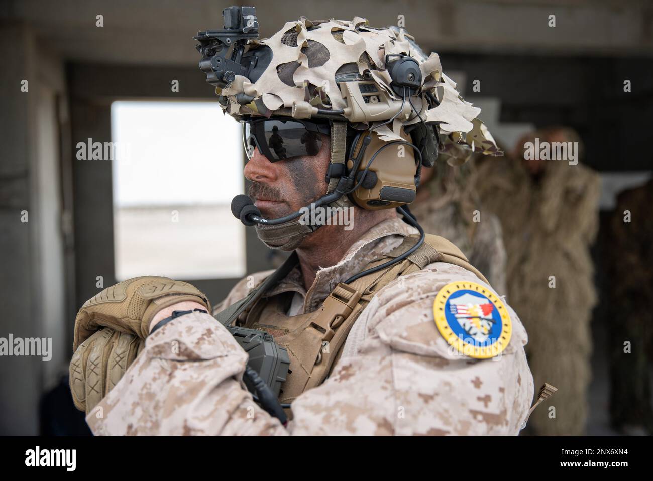 BAHRAIN (January 25, 2023) – A U.S. Marine assigned to Fleet Anti ...