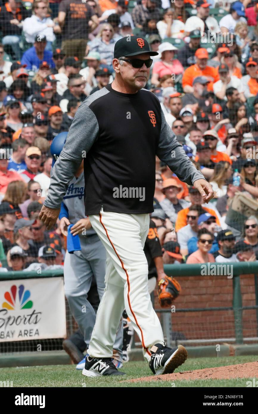 San Francisco Giants manager Bruce Bochy (15) during a MLB Baseball ...