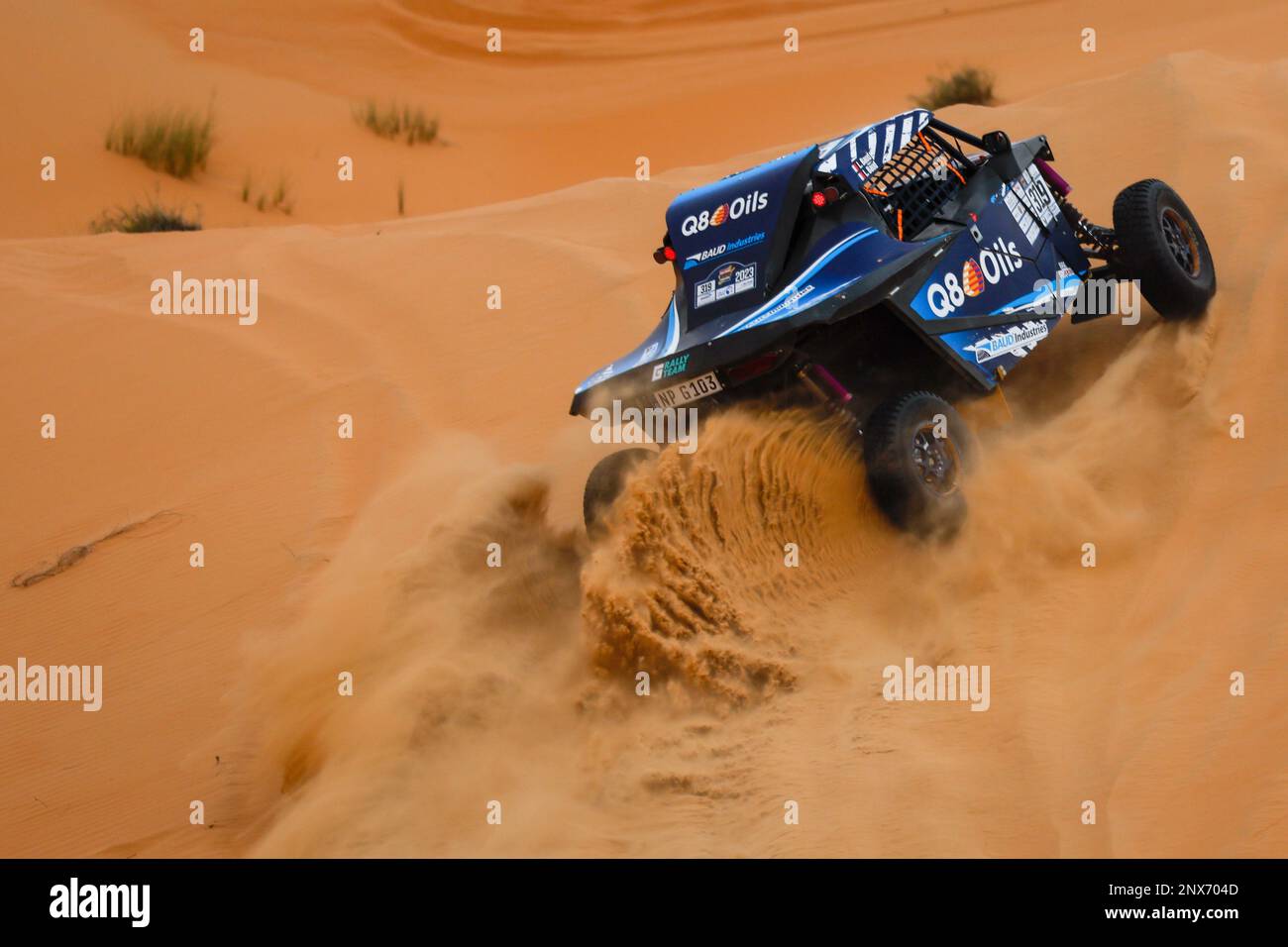 Liwa Desert, Abu Dhabi - 01/02/2023, 319 BAUD Lionel (fra), BAUD Lucie ...