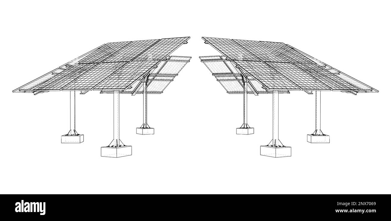 Solar Panel Concept Stock Photo - Alamy