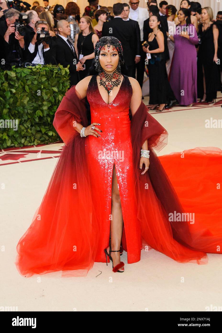 Photo by: ESBP/STAR MAX/IPx 2018 5/7/18 Nicki Minaj at the 2018 Costume ...
