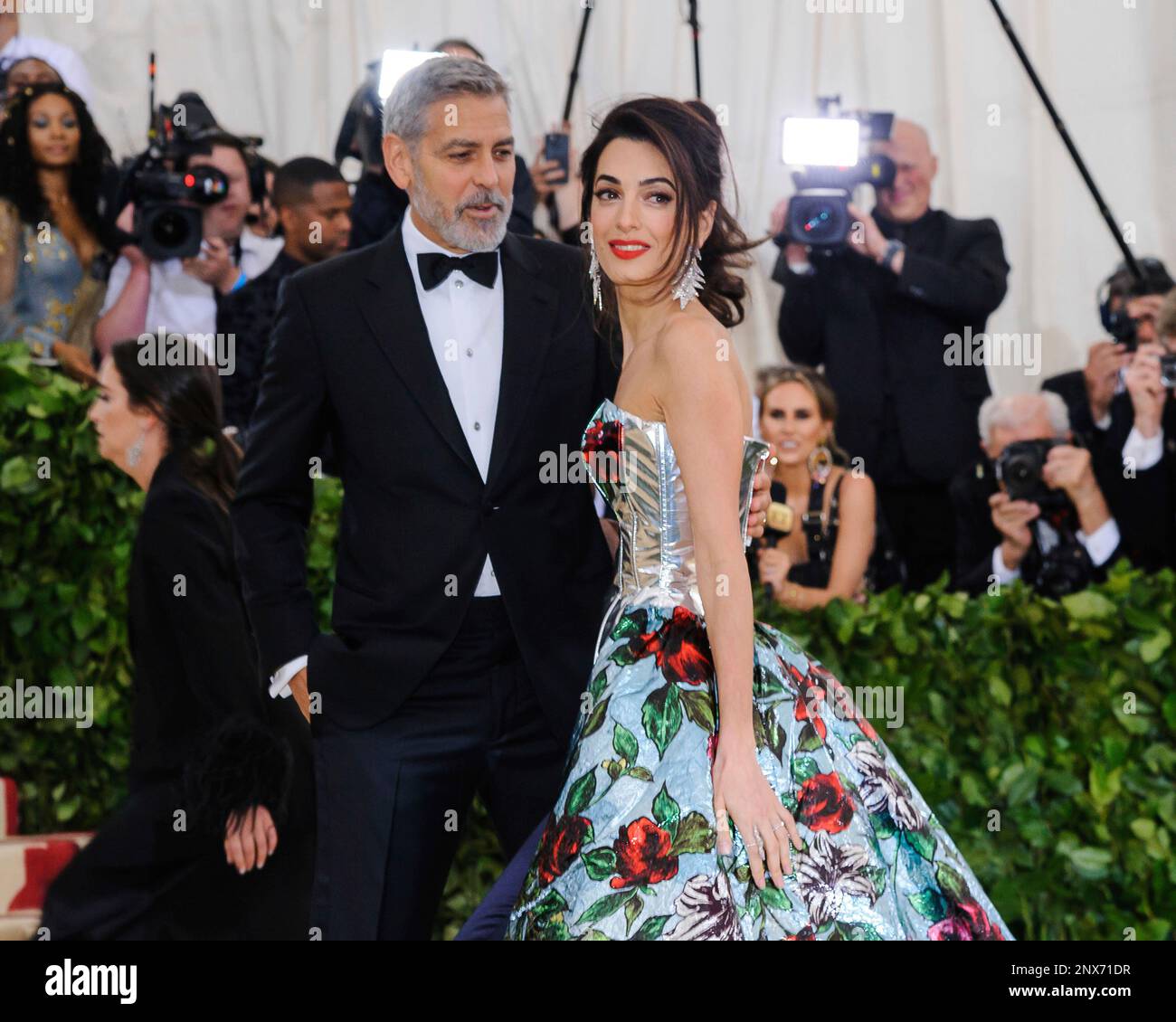 Photo by: ESBP/STAR MAX/IPx 2018 5/7/18 George Clooney and Amal Clooney ...