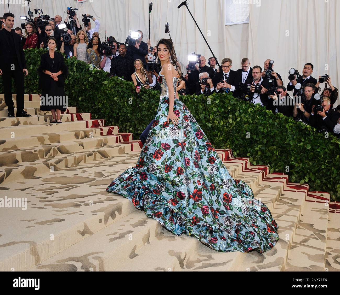 Photo by: ESBP/STAR MAX/IPx 2018 5/7/18 Amal Clooney at the 2018 ...