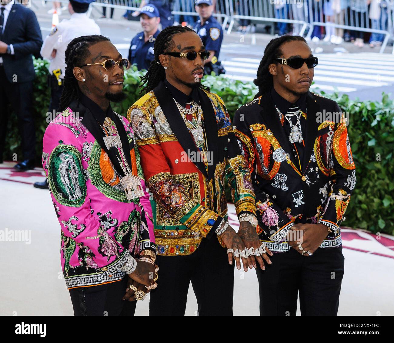 Photo by: ESBP/STAR MAX/IPx 2018 5/7/18 Takeoff, Quavo, and Offset of ...