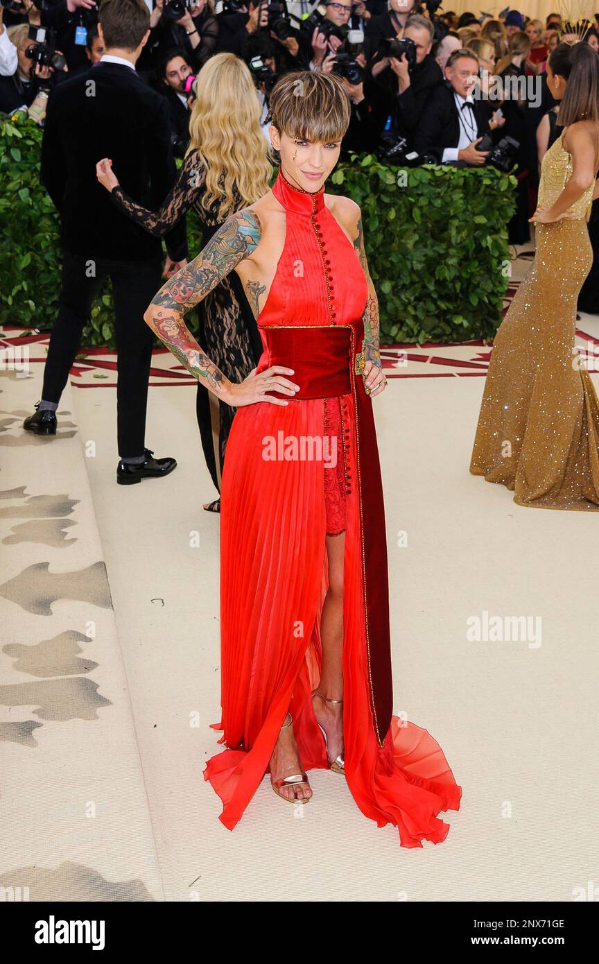 Photo by: ESBP/STAR MAX/IPx 2018 5/7/18 Ruby Rose at the 2018 Costume ...