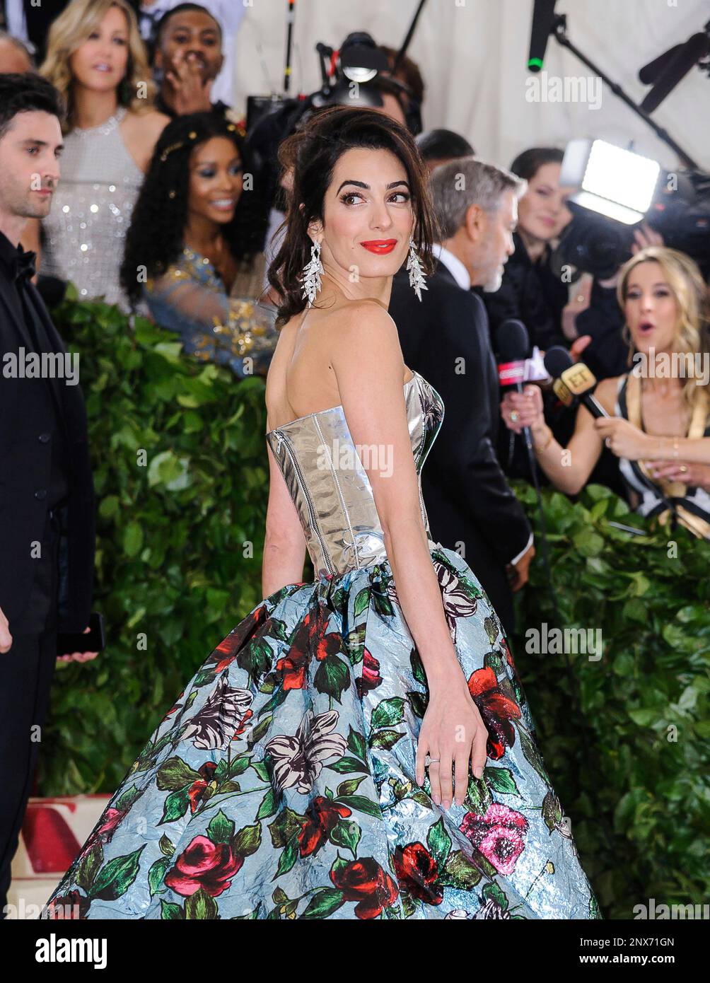 Photo by: ESBP/STAR MAX/IPx 2018 5/7/18 Amal Clooney at the 2018 ...